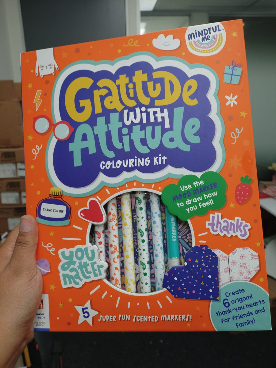 GRATITUDE WITH ATTITUDE COLOURING KIT – Ethnikids